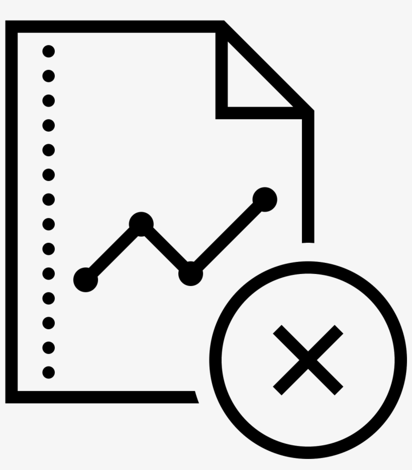Delete Graph Report Icon - Copy Иконка - 1600x1600 PNG Download - PNGkit