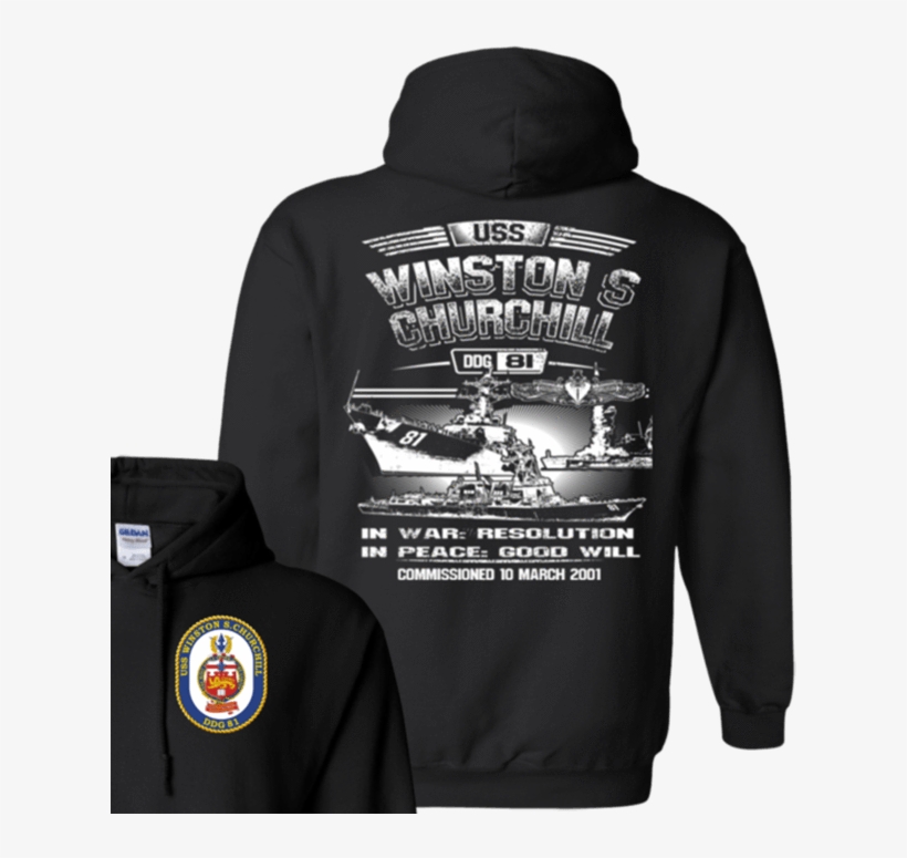 Uss Winston Churchill Ddg 81 T Shirts And Hoodies - Combat Engineer ...