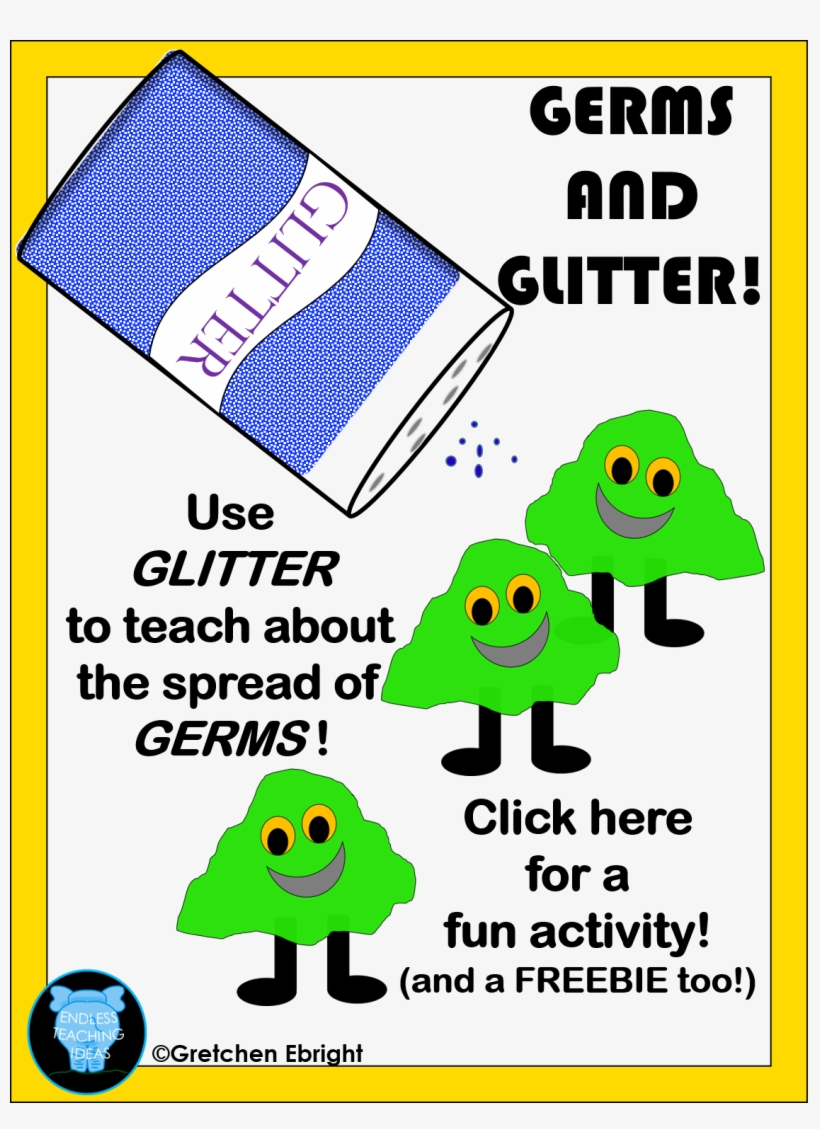 Glitter And Germs ~a Fun Activity To Teach How Germs - Paint Cans ...