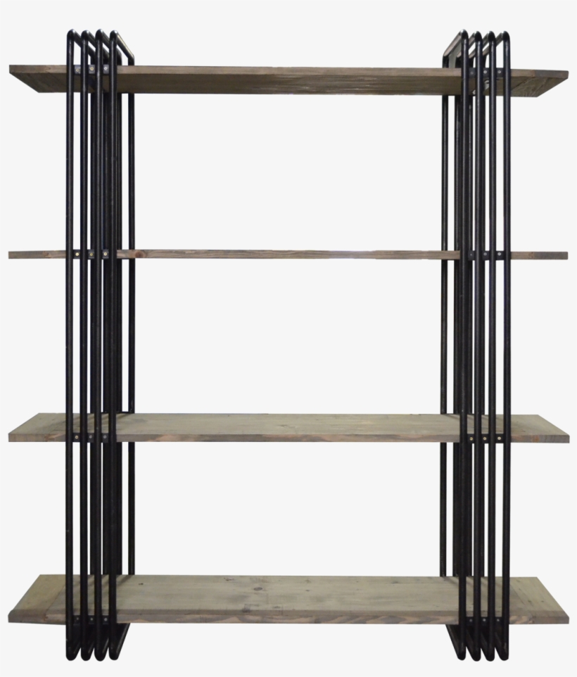 Pipe Bookcase - Shelf - 1500x1500 PNG Download - PNGkit