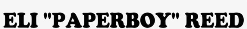Eli Paperboy Reed Logo - Love - 1000x400 PNG Download - PNGkit