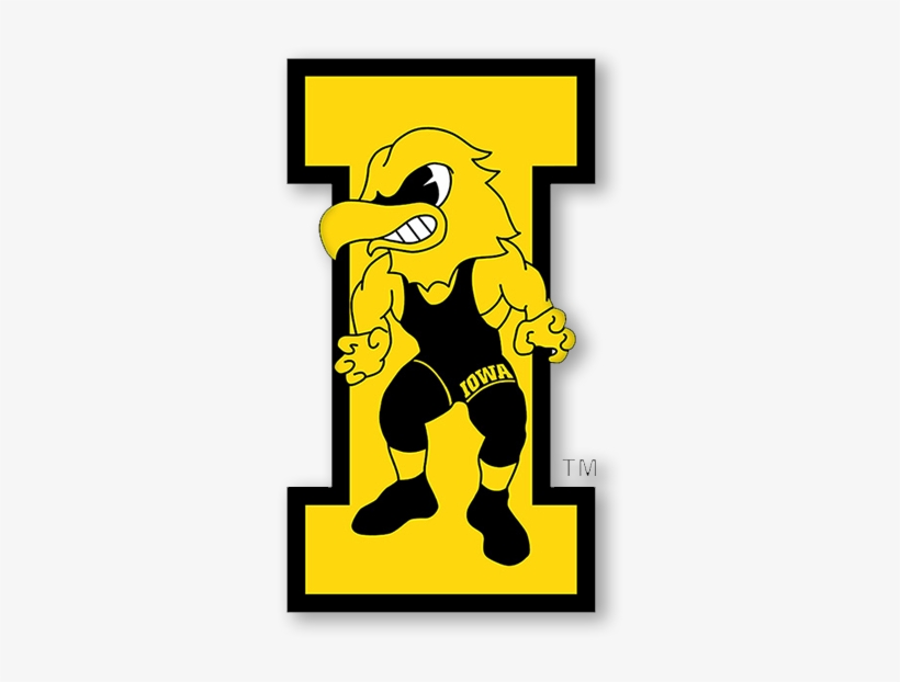 Download Transparent University Of Iowa Wrestling Logo - PNGkit