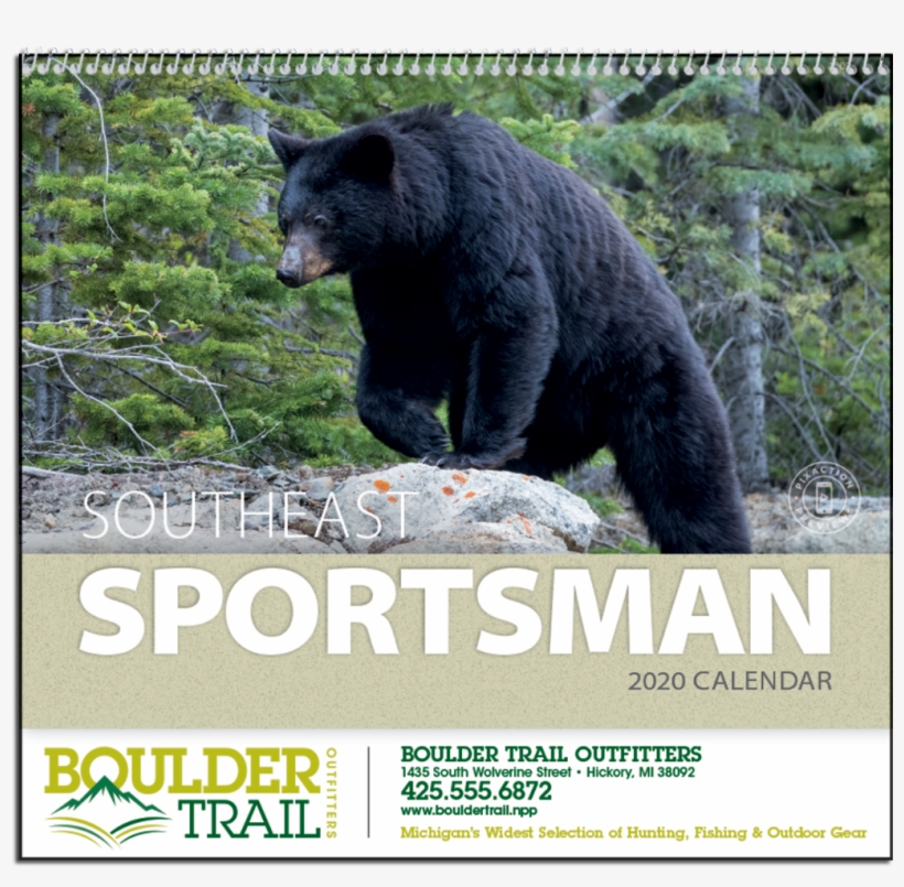 Picture Of Southeast Sportsman Wall Calendar - American Black Bear ...
