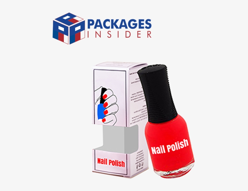 Nail Polish Boxes - Tray And Sleeve Boxes - 600x600 PNG Download - PNGkit