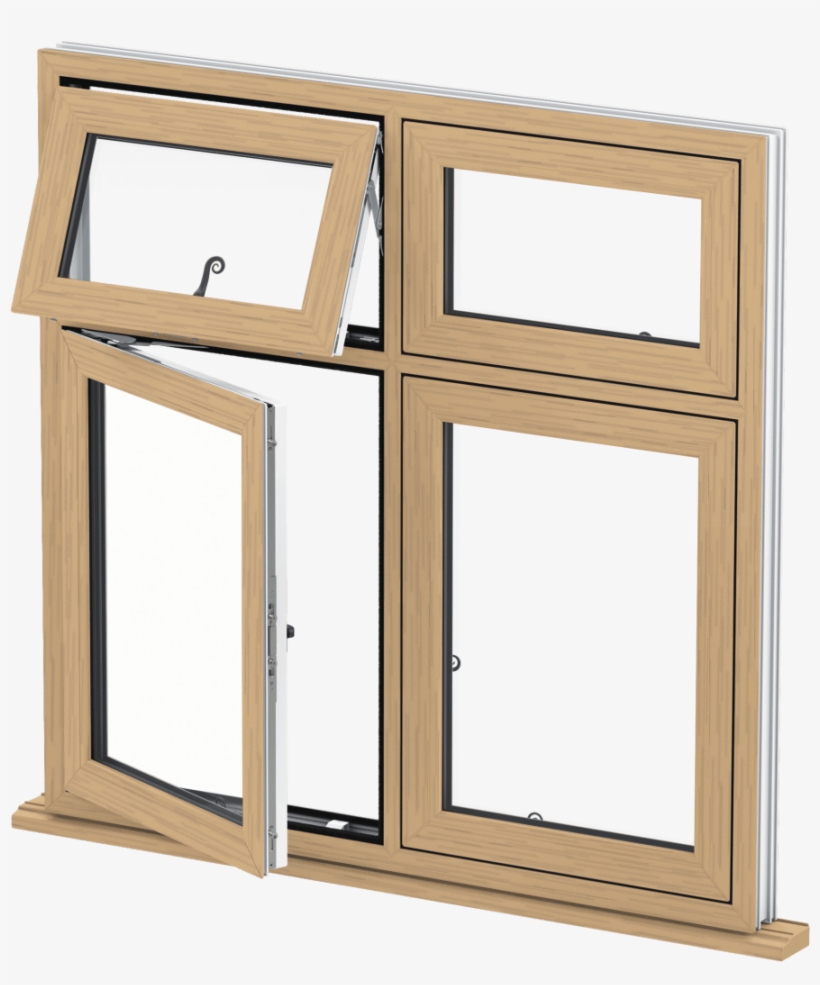 White - Anthracite Grey Flush Sash Windows - 888x1024 PNG Download - PNGkit