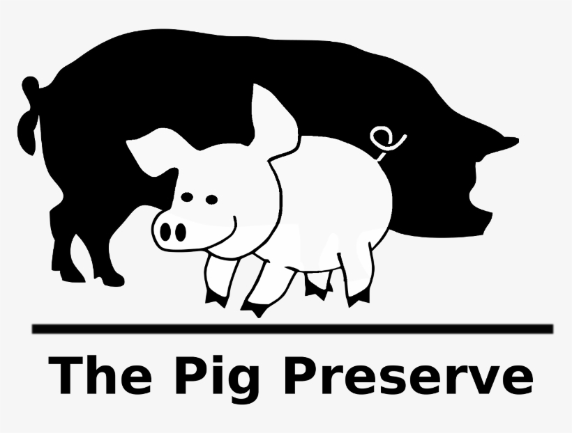 The Pig Preserve - Mill City Bbq Logo - 804x602 PNG Download - PNGkit