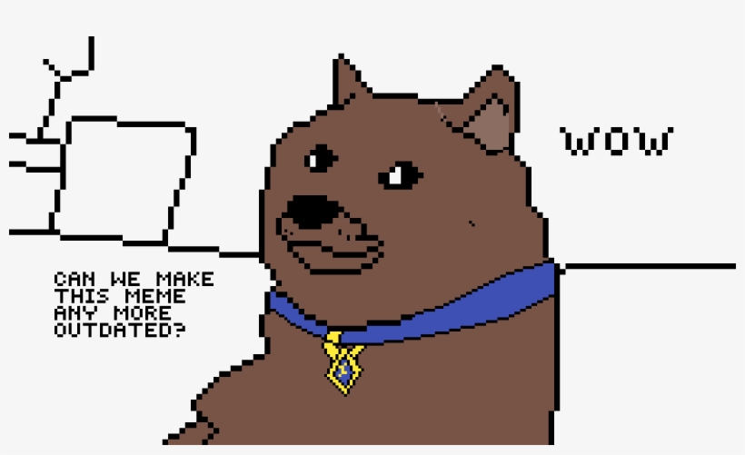 Can We Make This More Outdated - Doge Sans - 1024x576 PNG Download - PNGkit