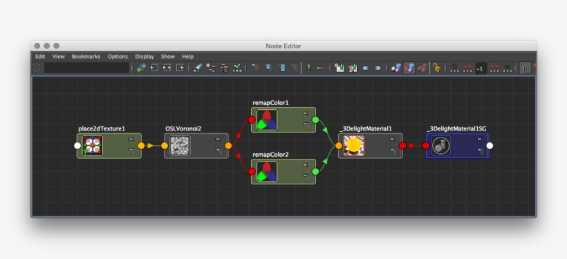 The Voronoi Node Viewed In The Node Editor - 1166x482 PNG Download - PNGkit
