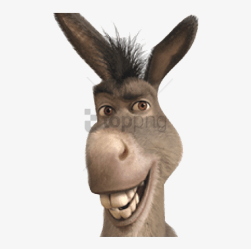 Free Png Donkey From Shrek Smiling Png Image With Transparent - Donkey ...