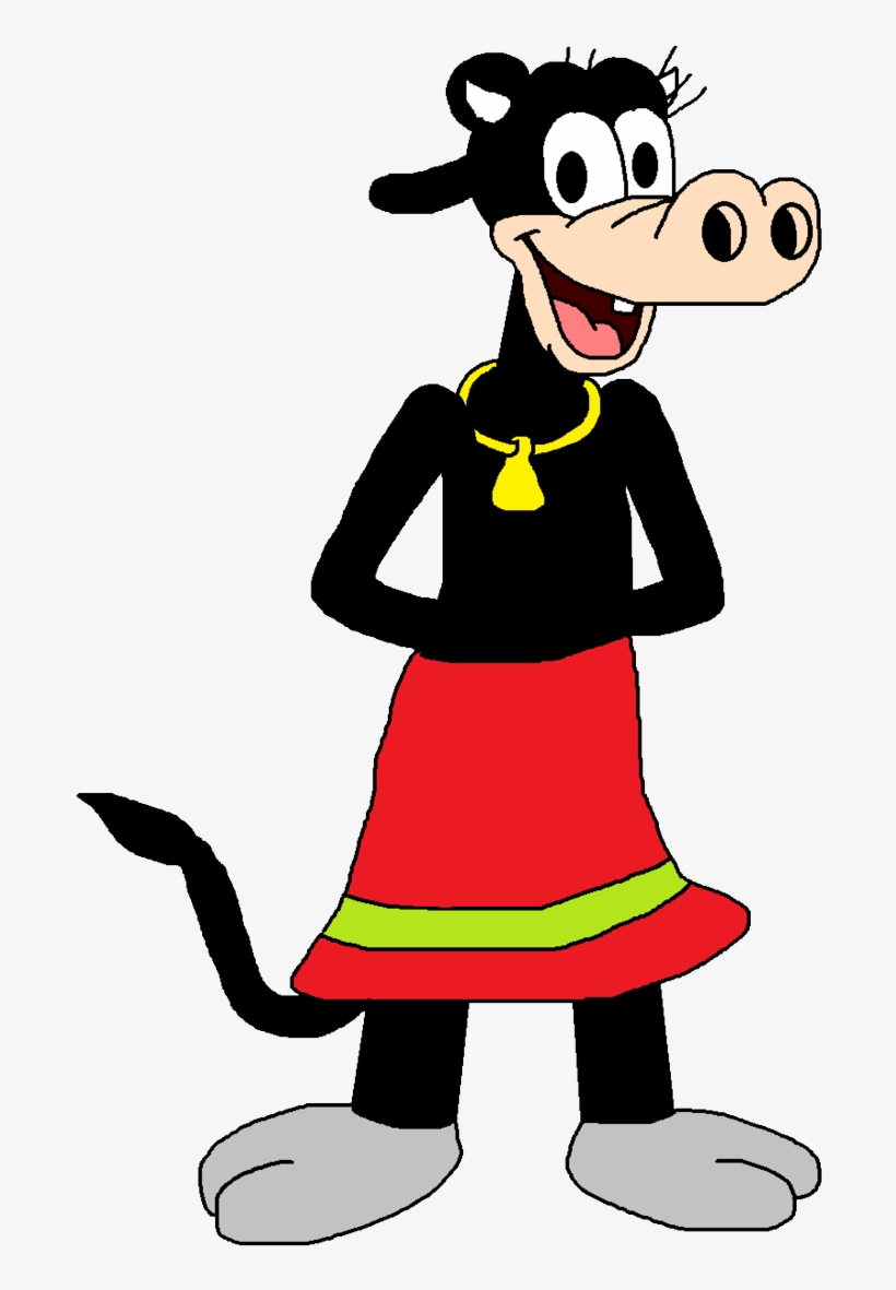 Clarabelle Cow Transparent Png - Cartoon - 800x1191 PNG Download - PNGkit