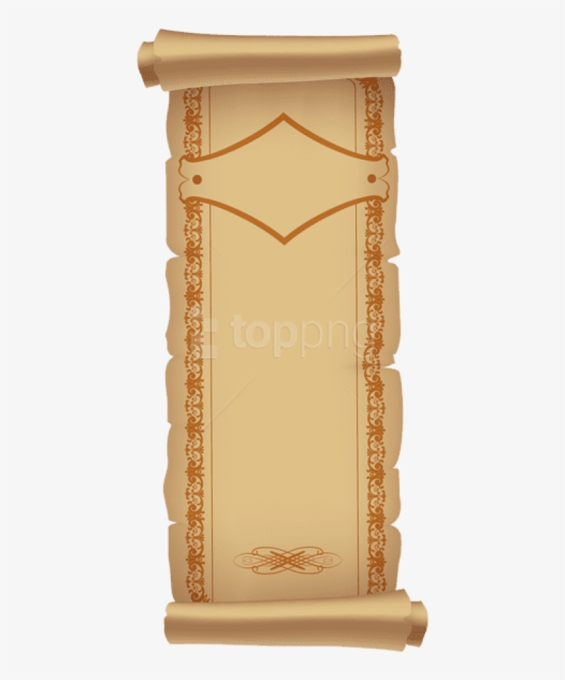 Free Png Download Deco Ancient Scrolled Paper Clipart - Pattern ...