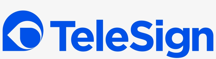 Happy Hour Sponsor - Telesign Com Logo - 6913x1567 PNG Download - PNGkit