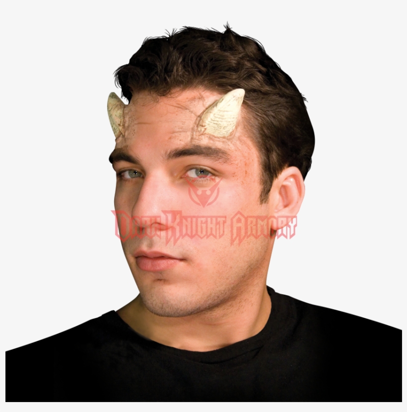 Small Bone Demon Horns - Short Latex Demon Horns - 850x850 PNG Download ...