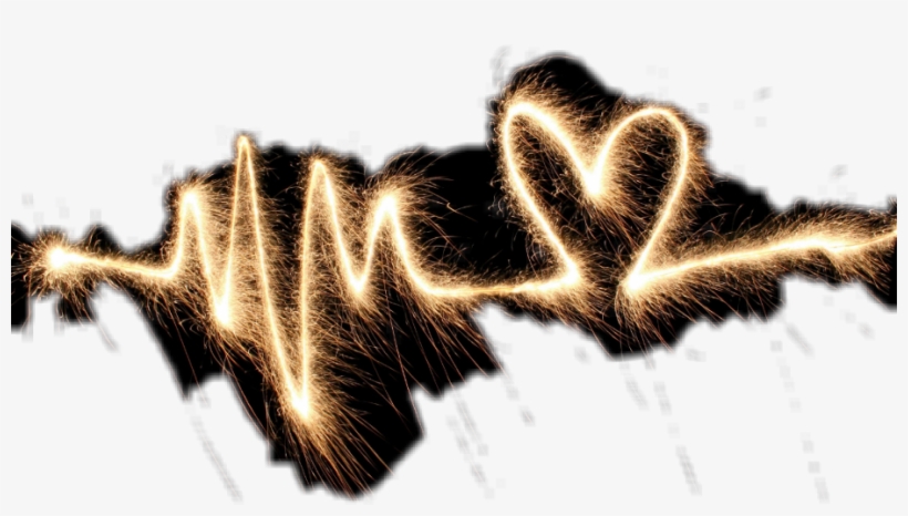 Sparkler Heart - 923x480 PNG Download - PNGkit