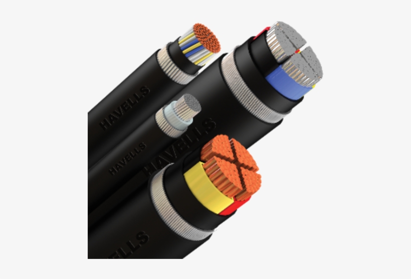 Lt Power Cables - Havells Cable - 500x475 PNG Download - PNGkit