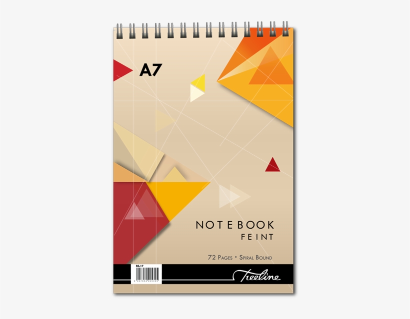 Treeline A4 Spiral Notebooks - Side Bound Wiro 100 - 419x619 PNG ...