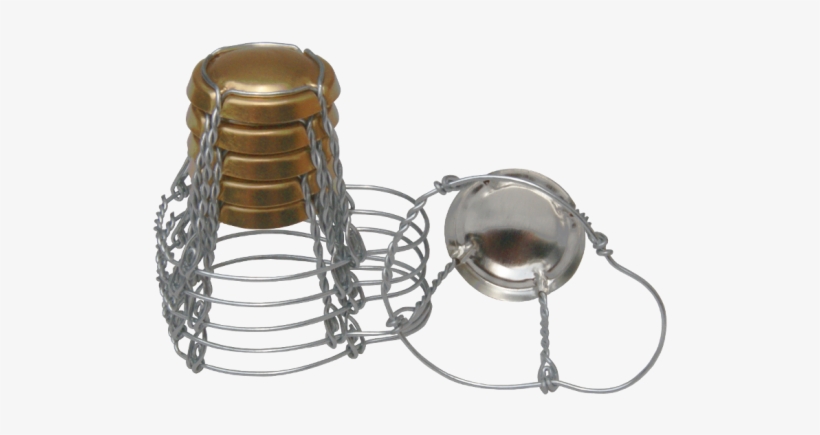 Pack Of 6 Champagne Cages / Wires - Champagne - 550x550 PNG Download ...