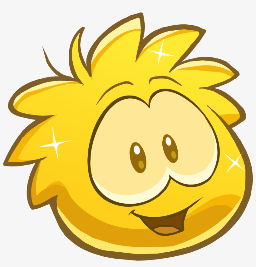 Puffle 2014 Transformation Player Card Golden - Club Penguin Puffles ...