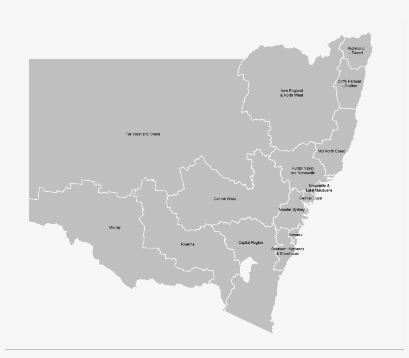 Why Choose Independent Letterbox - New South Wales Map Vector ...