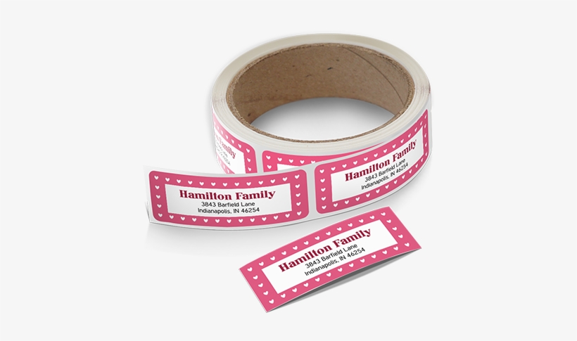 Return Address Labels - Personalized Address Labels Png - 425x425 PNG ...