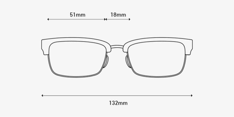 Vector Royalty Free Drawing Rectangle Glasses - Glasses - 848x455 PNG ...