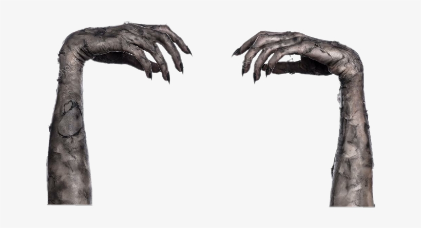 Arms And Hands Png - Scary Hands Png - 768x436 PNG Download - PNGkit