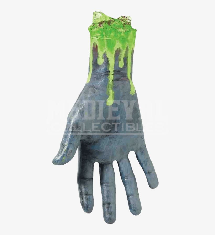 Severed Biohazard Zombie Hand - Costume - 844x844 PNG Download - PNGkit