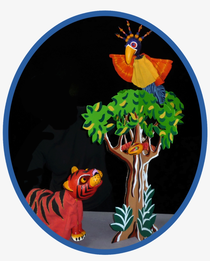 Tiger And Bird Picture - Illustration - 1134x1344 PNG Download - PNGkit