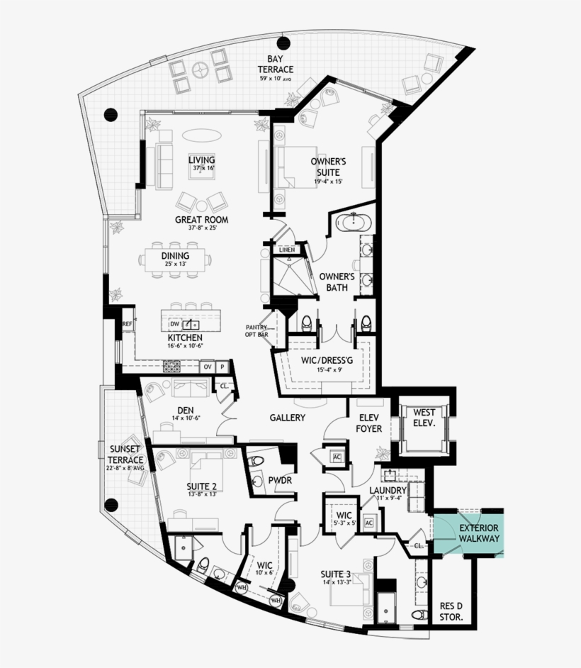 Debut - Floor Plan - 650x868 PNG Download - PNGkit