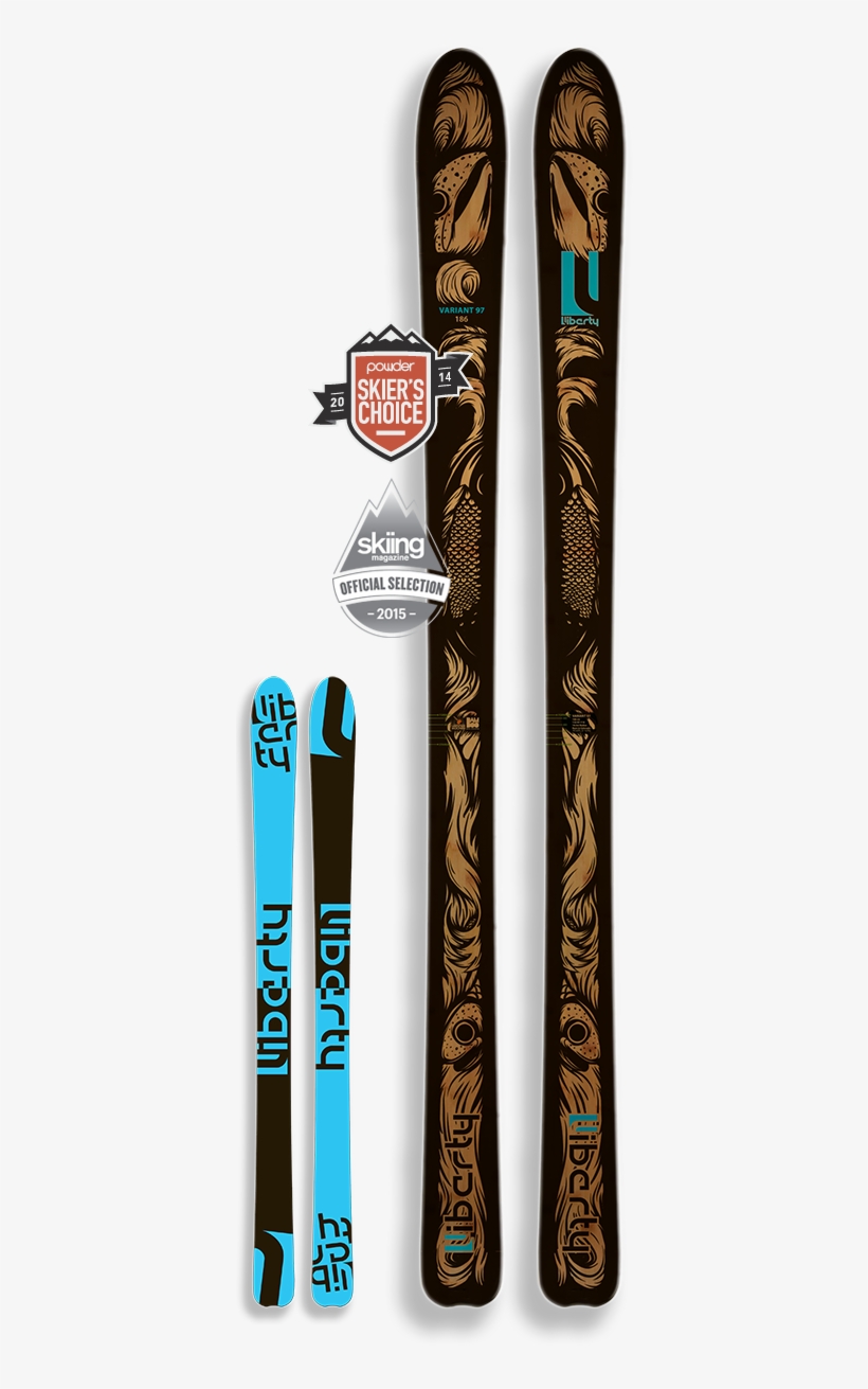 Liberty Skis Variant97 - Ski Binding - 375x1256 PNG Download - PNGkit