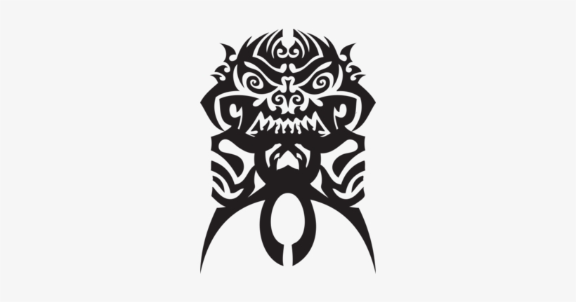 Tribal Demon - Emblem - 674x518 PNG Download - PNGkit