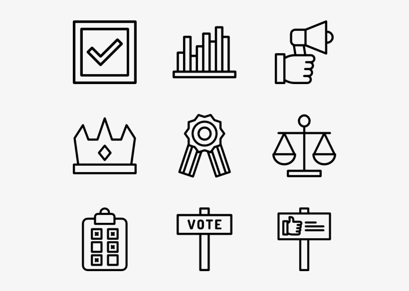 Politics - Manufacturing Icons - 600x564 PNG Download - PNGkit