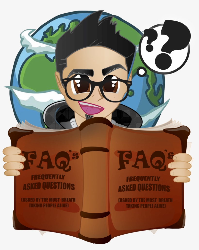 Faq - Cartoon - 2928x3512 PNG Download - PNGkit