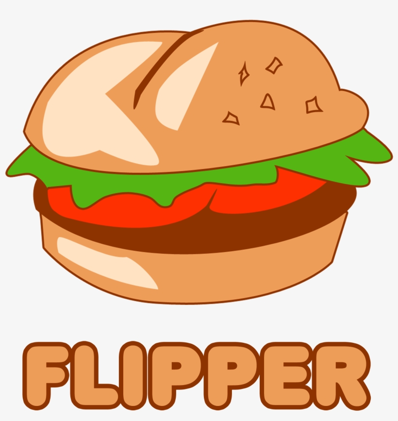 Burger Flipper Clipart , Png Download - Hamburger - 1754x1769 PNG ...