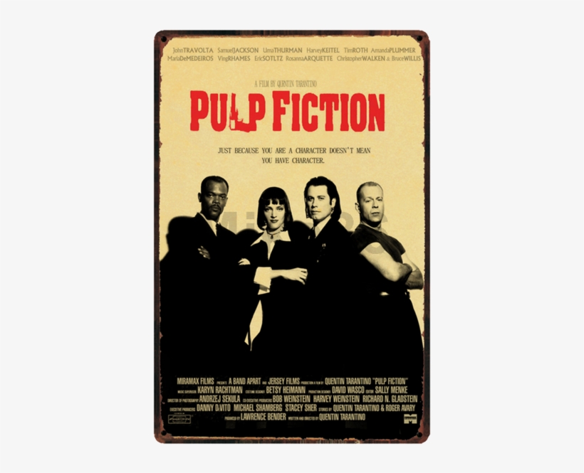 Pulp Fiction Art - Pulp Fiction 1994 Cast - 640x640 PNG Download - PNGkit