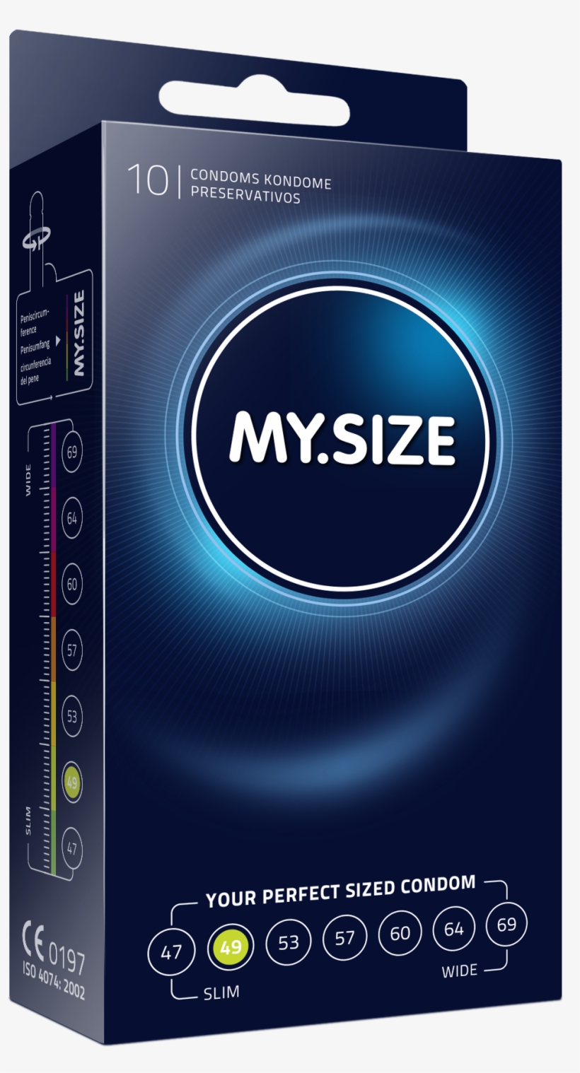 Size Condoms In 7 Different Condom Sizes - Mysize 67 - 1030x1922 PNG ...