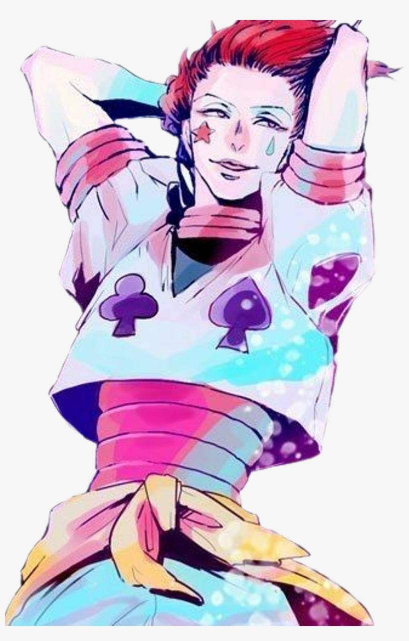 Hisoka Sticker - Illustration - 1024x1553 PNG Download - PNGkit