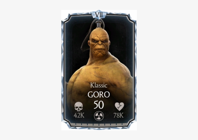 Description - Mortal Kombat X Mobile Goro - 800x500 PNG Download - PNGkit