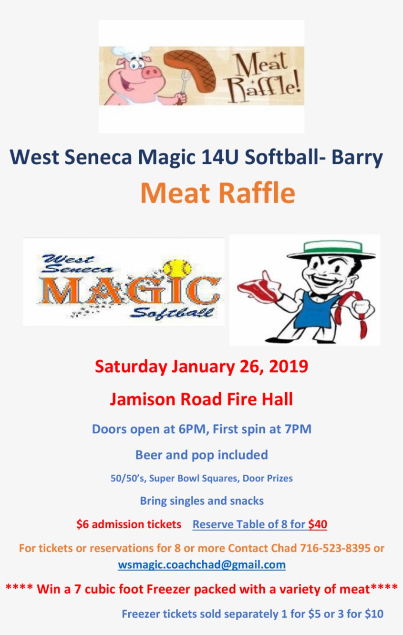 Magic Meat Raffle Flyer - Meat Raffle - 1000x1371 PNG Download - PNGkit