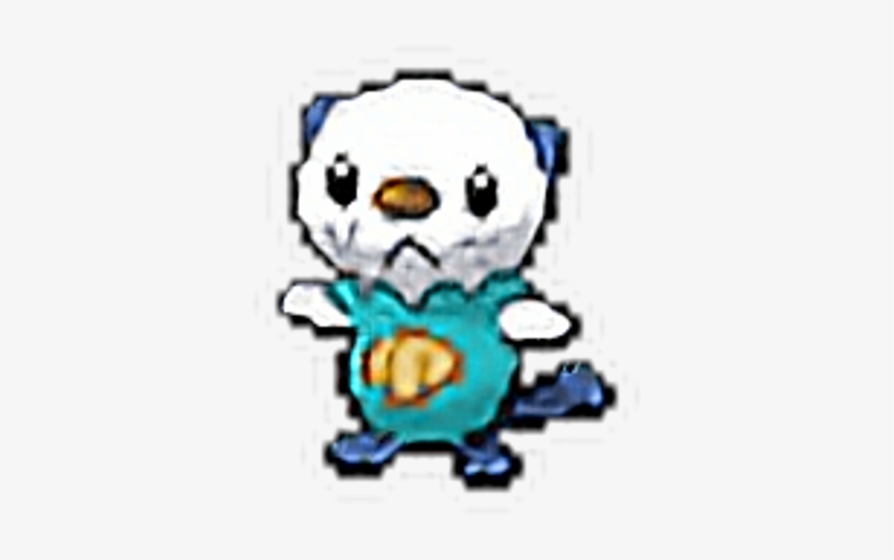 Retro Sticker - Oshawott Pixel Art - 1024x1024 PNG Download - PNGkit
