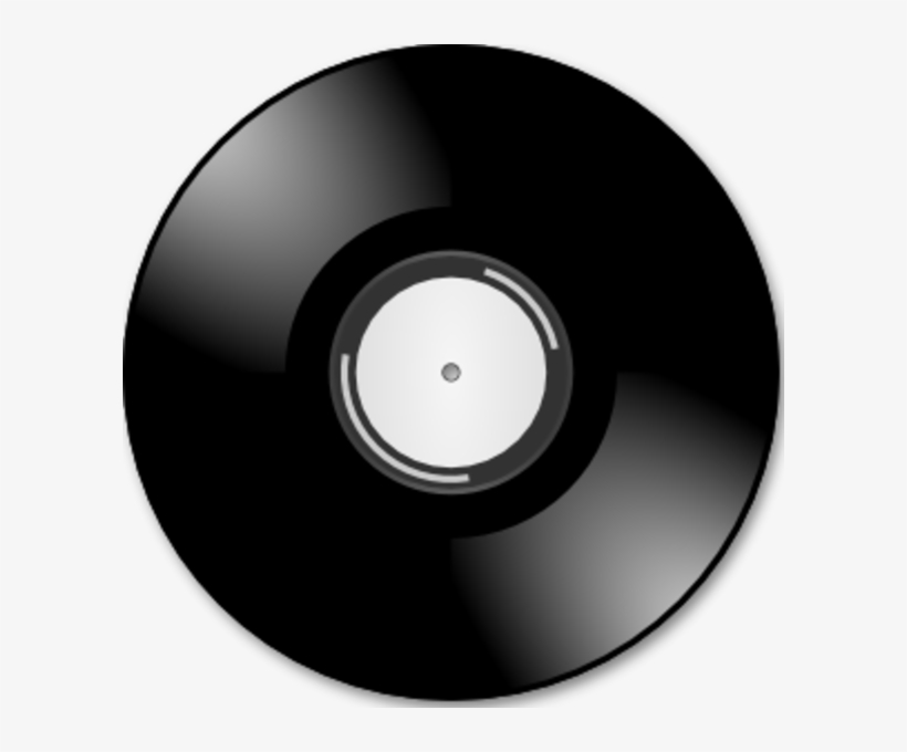Vinyl Record Clip Art - 598x600 PNG Download - PNGkit