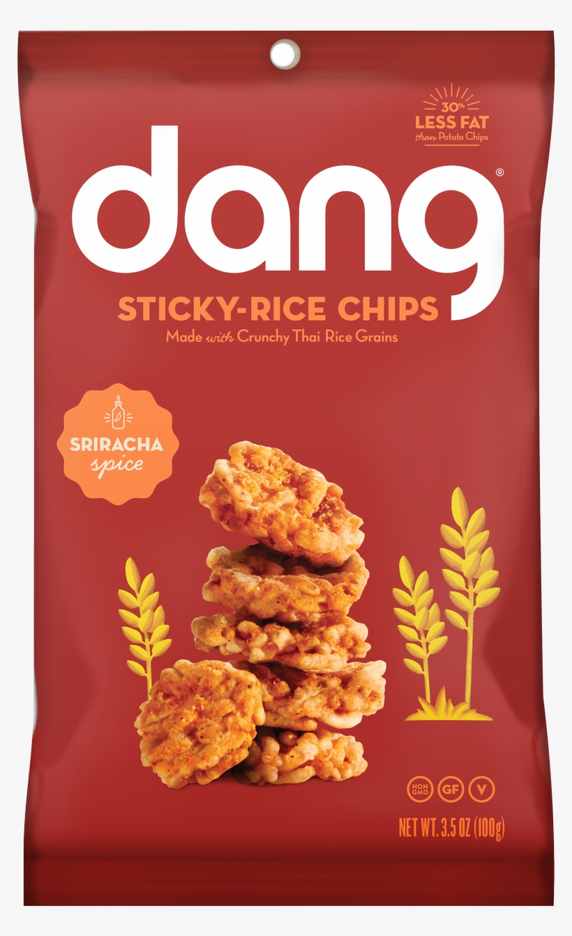 Sriracha Spice Sticky Rice Chips Available On Amazon - Dang Sticky Rice ...