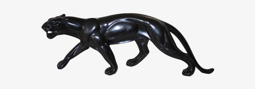 Black Panther Statue - Statue Panthère Noire - 600x600 PNG Download ...