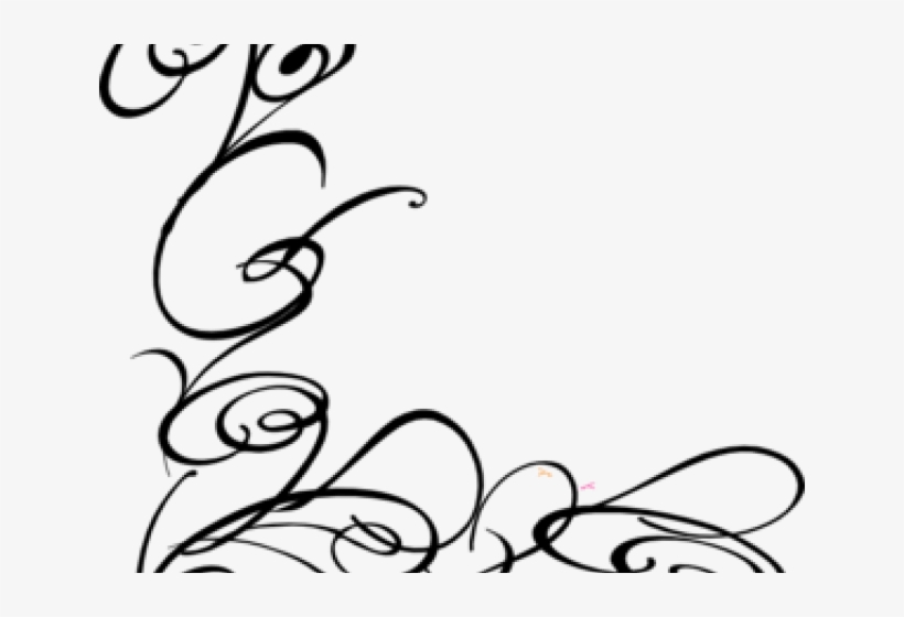 Drawn Swirl Black Transparent - Clip Art - 640x480 PNG Download - PNGkit