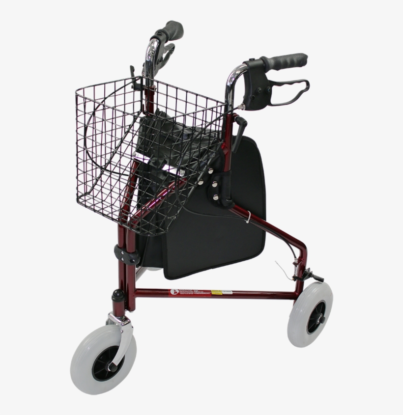 Download Transparent X670 Cougar 3 Wheel Walker Rollator Side View ...