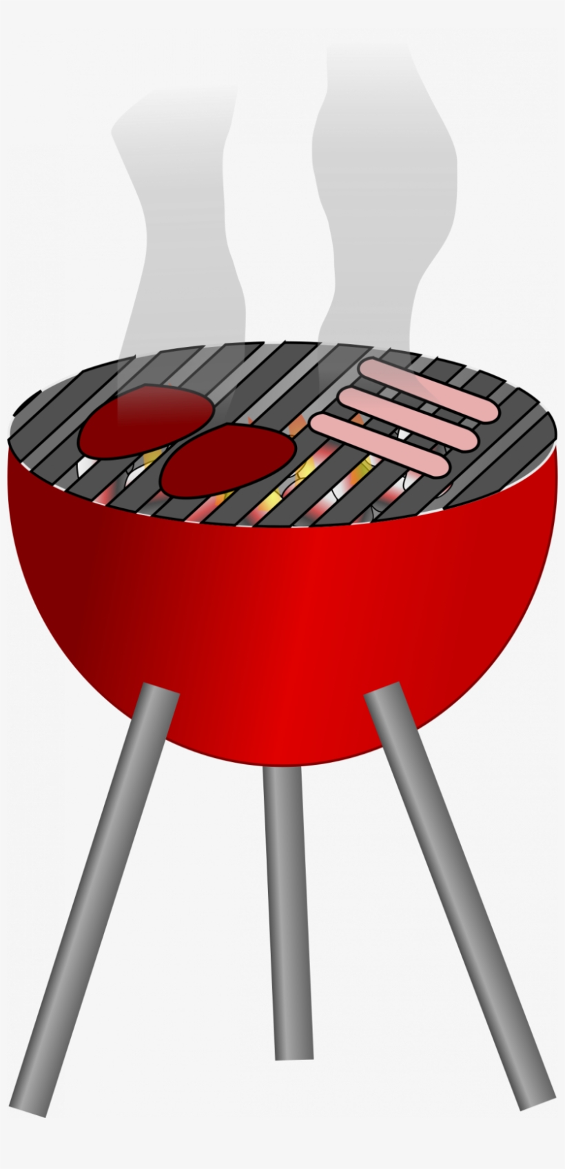 Bbq Grill Clipart - Barbeque Grill Clip Art - 817x1615 PNG Download ...
