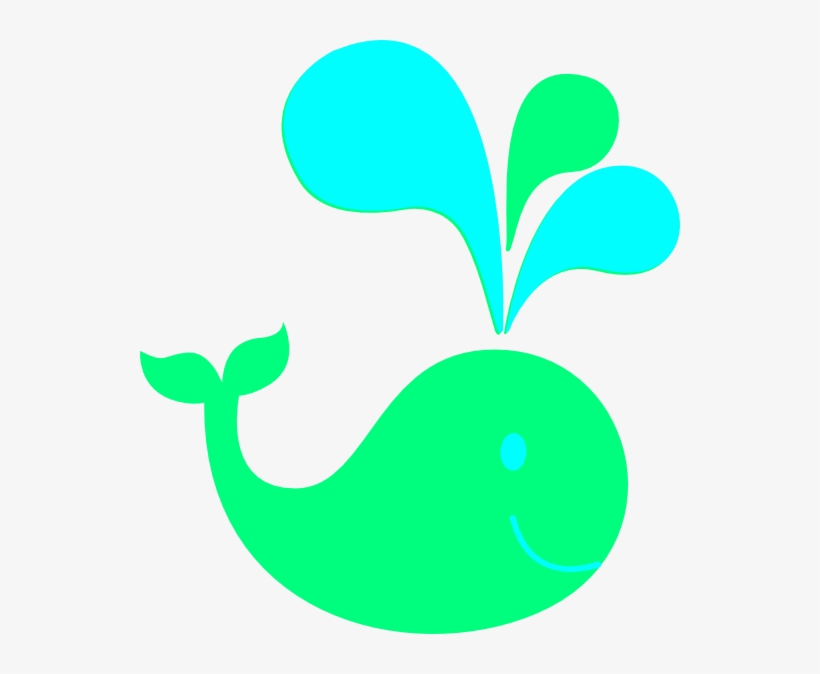 Clipart Green Whale - 540x594 PNG Download - PNGkit