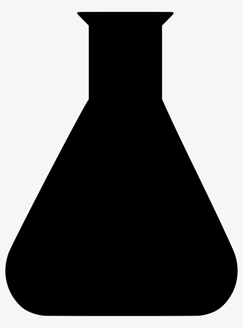 Download Png - Erlenmeyer Flask Silhouette Png - 784x1024 PNG Download ...