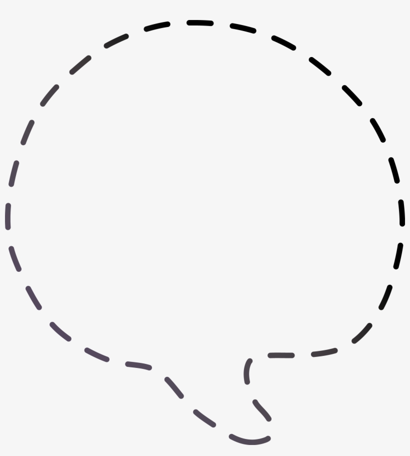 Dashed Line Png - Circle - 2289x2432 PNG Download - PNGkit