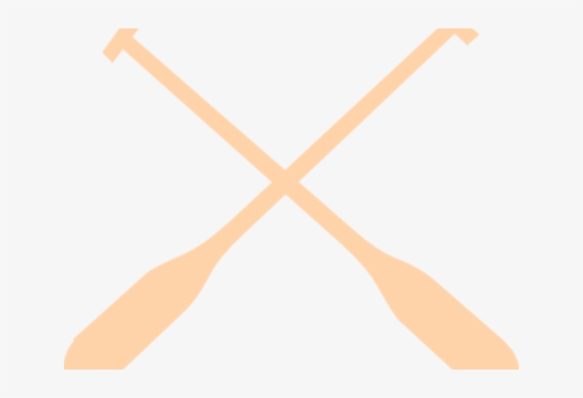 Paddle Clipart Rowing Oar - 2 Oars Crossing - 640x480 PNG Download - PNGkit